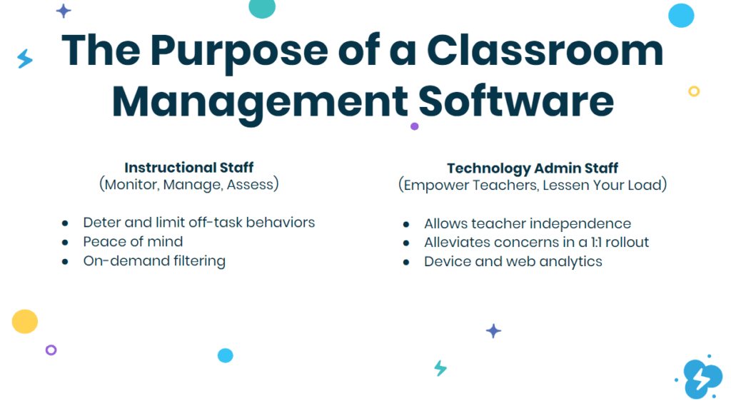 The Purpose of a Classroom Management Software - Dyknow