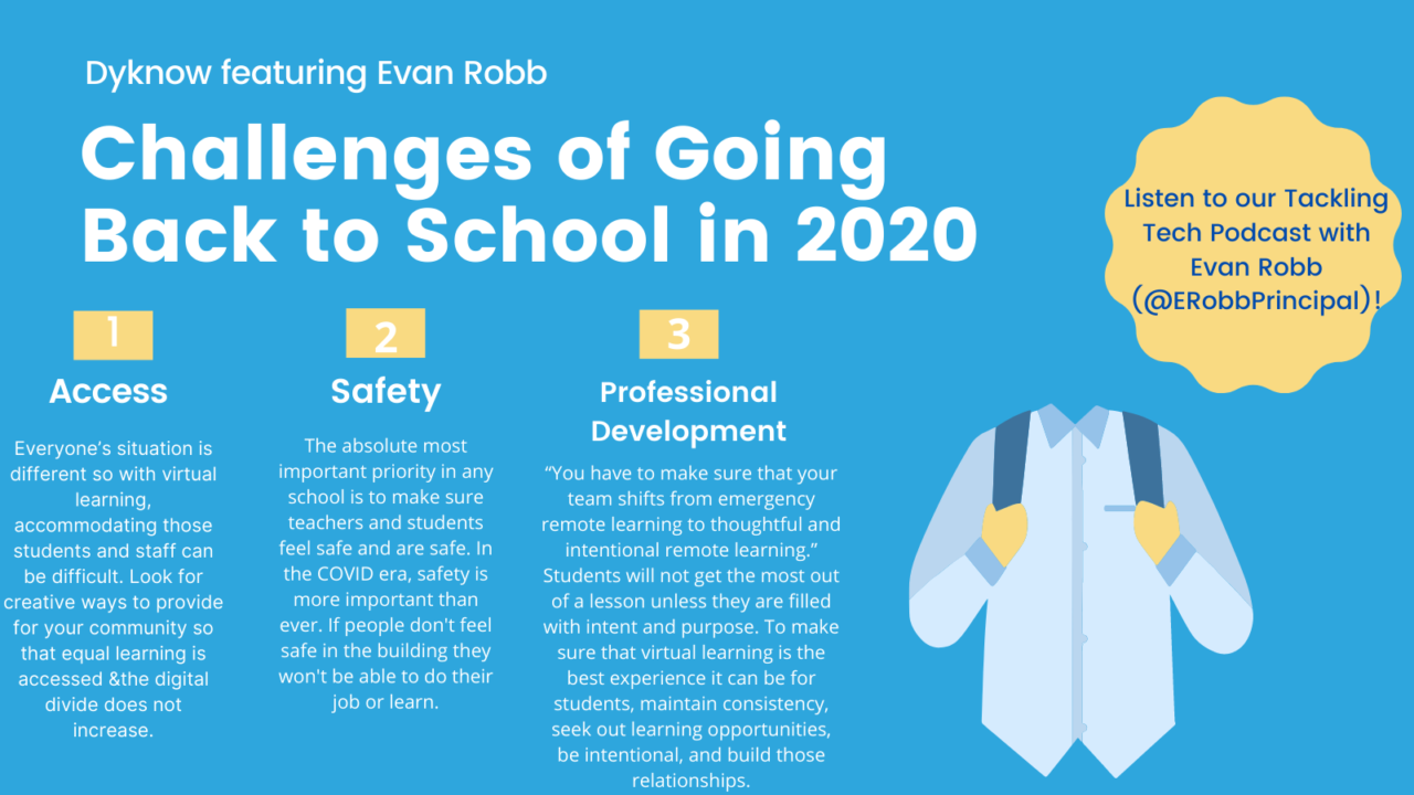 3 Challenges of Going Back to School in 2020 - Dyknow